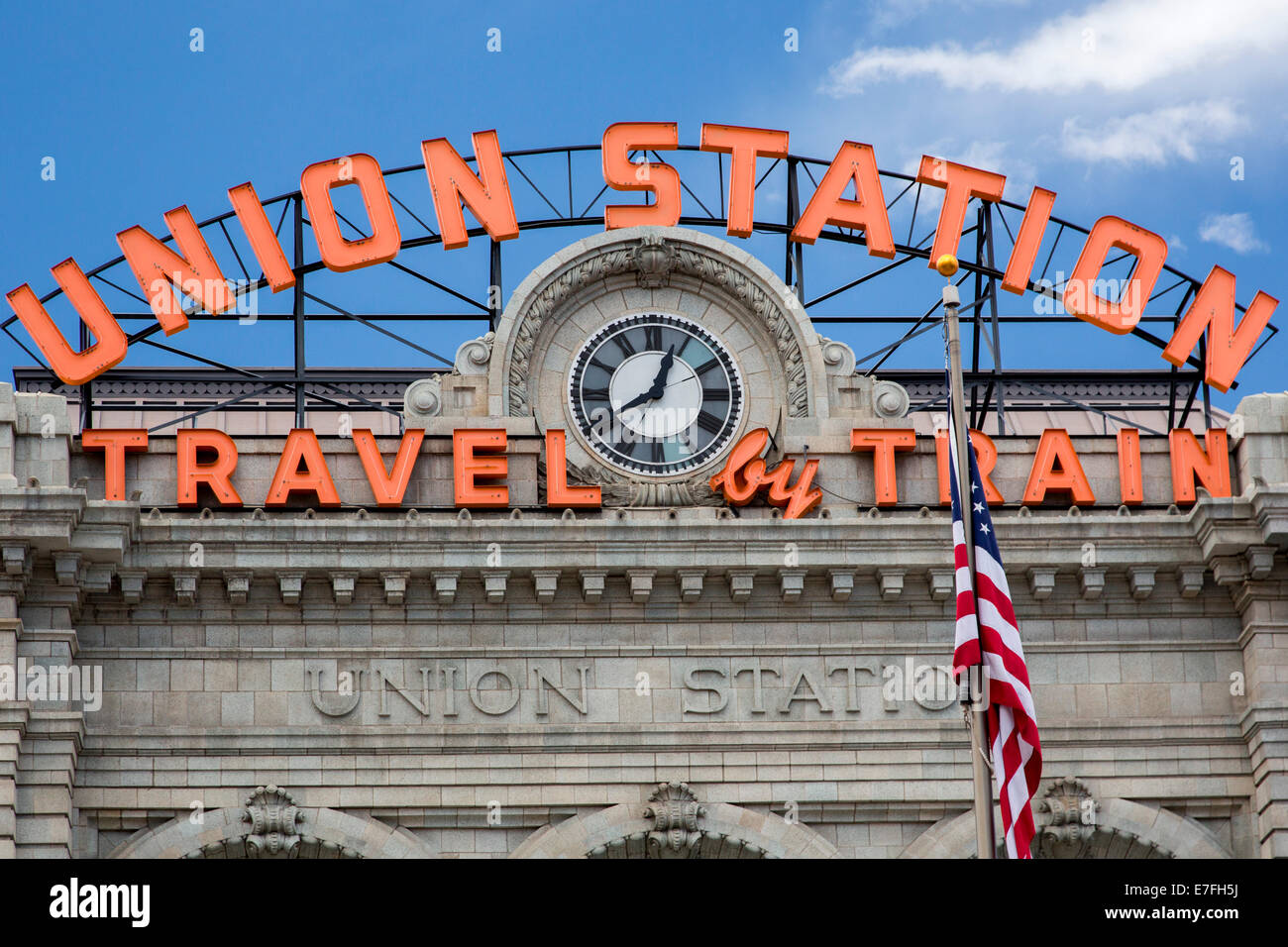 Denver, Colorado - Denver's historic Union Station Stock Photo - Alamy
