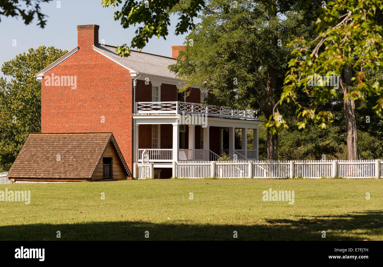 McLean House was the building in Appomattox which was the site of the ...