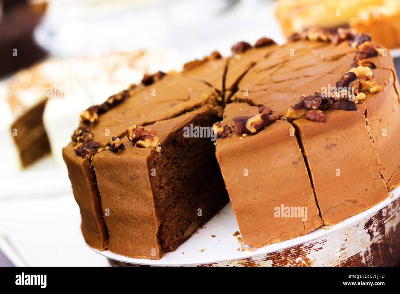 Triangle cake hi-res stock photography and images - Alamy