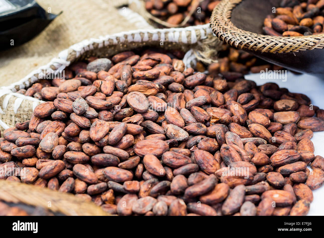 Cacao fruit market hi-res stock photography and images - Alamy