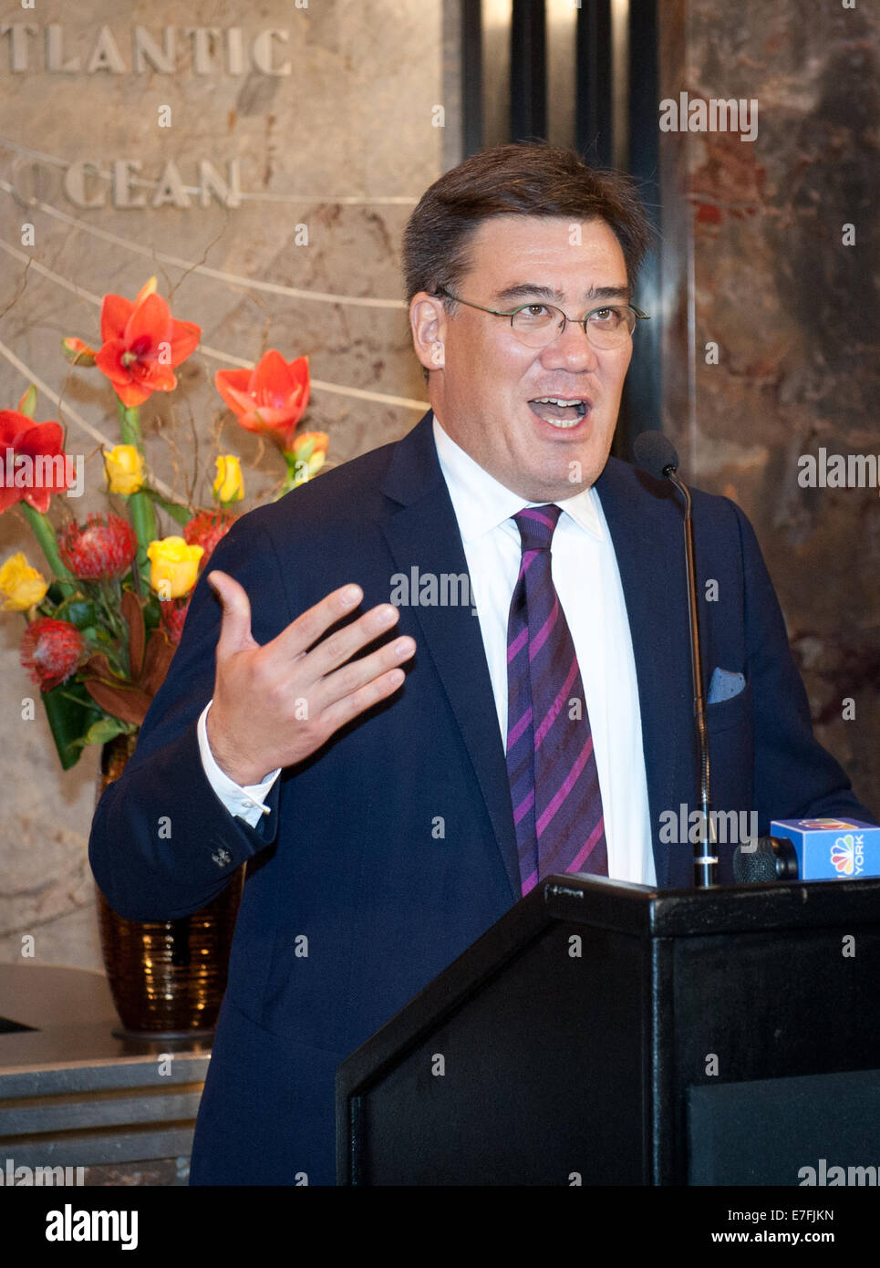 Manhattan, New York, USA. 16th Sep, 2014. Music Director Alan Gilbert ...