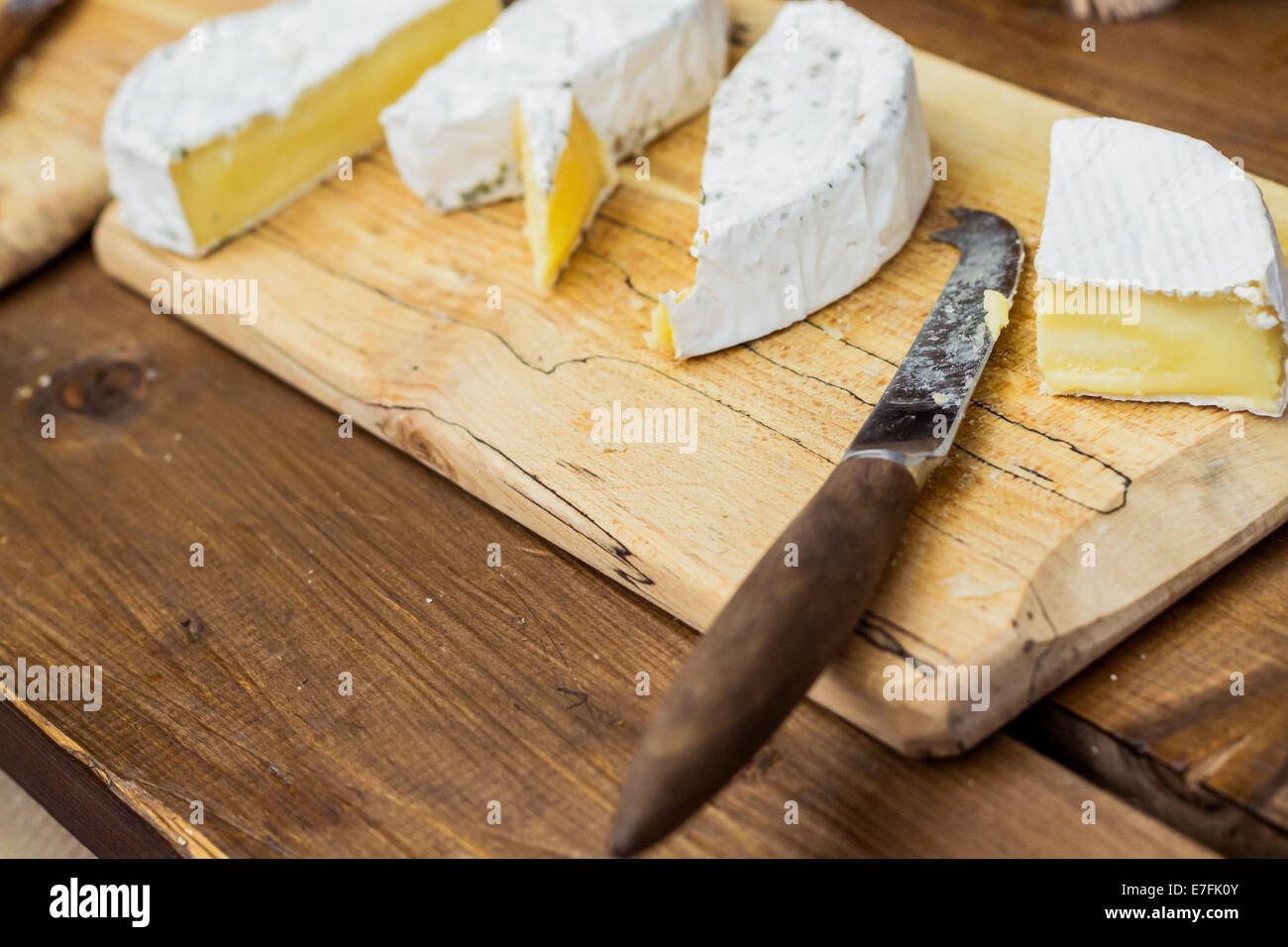 Whole brie hi-res stock photography and images - Alamy