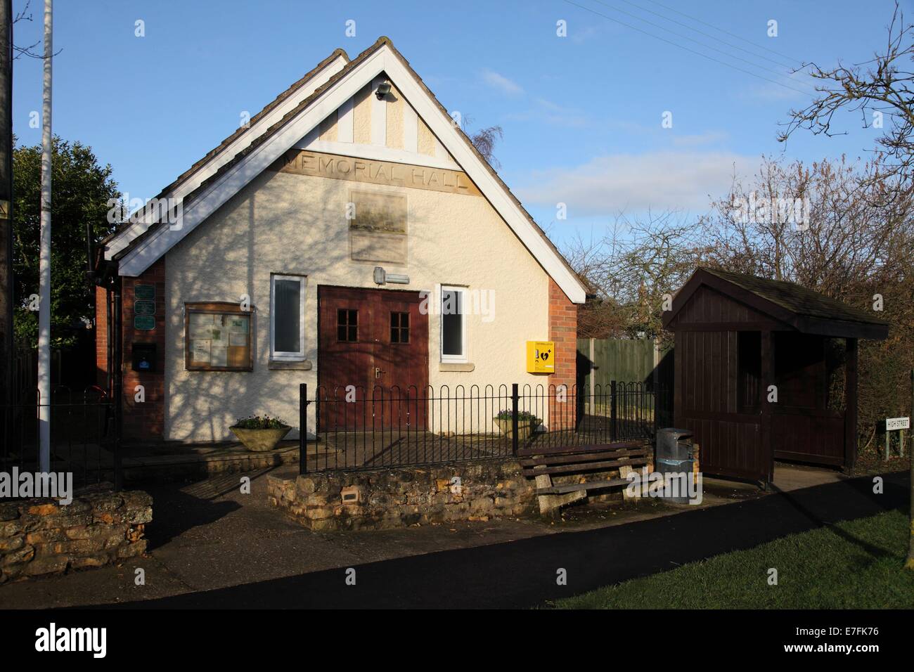 The Memorial Hall, welford on avon, warwickshire Stock Photo - Alamy