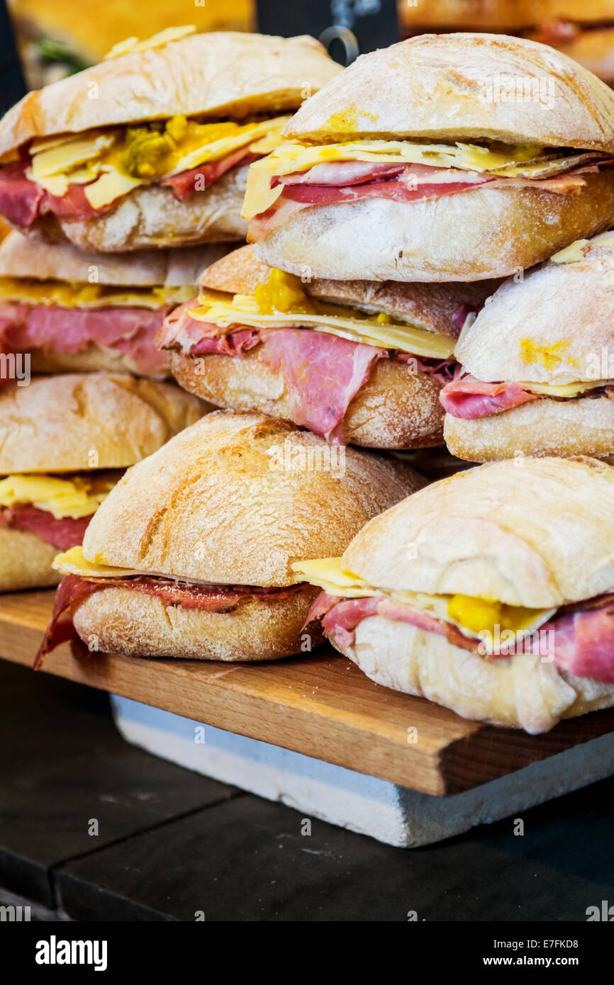 Stack sandwiches hi-res stock photography and images - Alamy