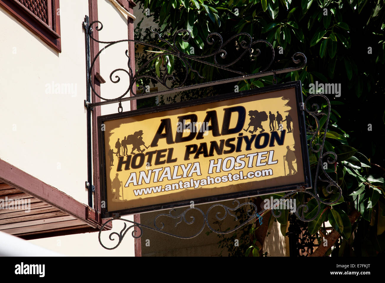 Unfortunate name for a Hotel Stock Photo - Alamy