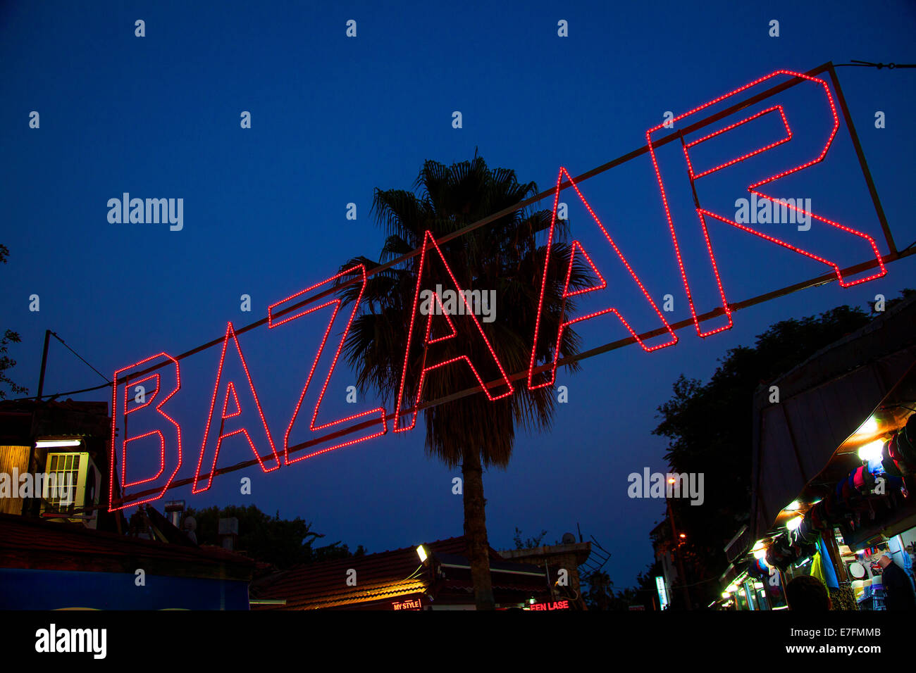 Red neon letters hi-res stock photography and images - Alamy