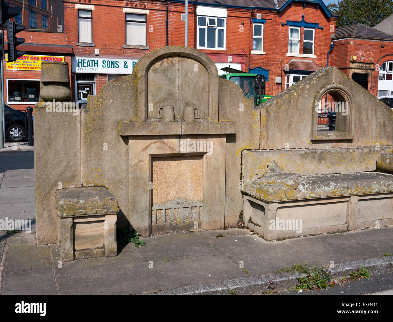 "Outside Inn" A Sandstone Sculpture Of A Victorian Pub, Failworth ...