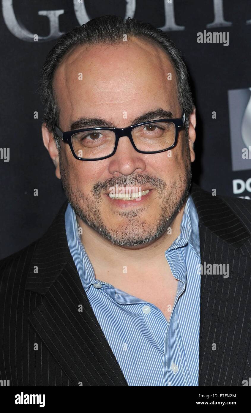 New York, NY, USA. 15th Sep, 2014. David Zayas at arrivals for GOTHAM ...