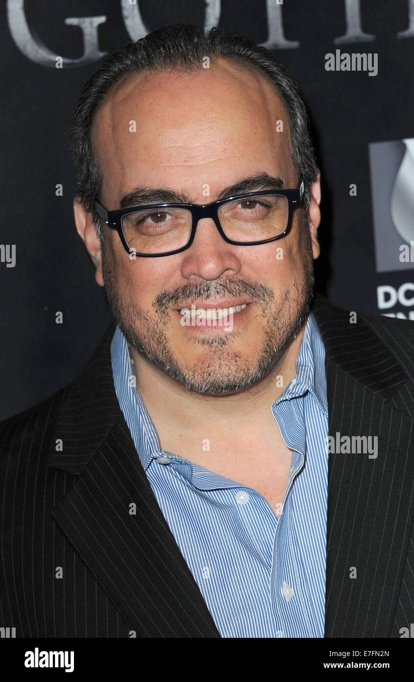 New York, NY, USA. 15th Sep, 2014. David Zayas at arrivals for GOTHAM ...