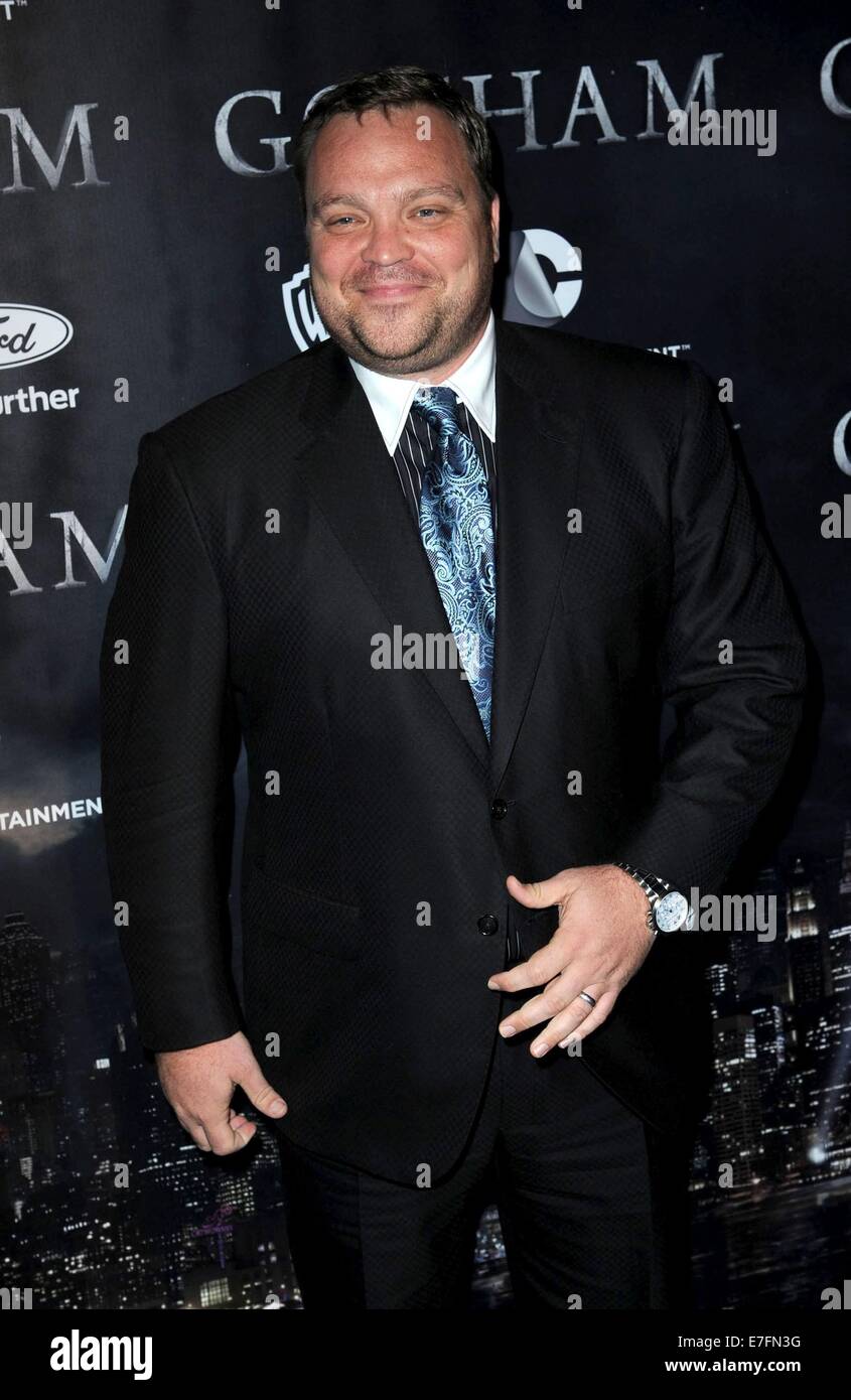 New York, NY, USA. 15th Sep, 2014. Drew Powell at arrivals for GOTHAM ...