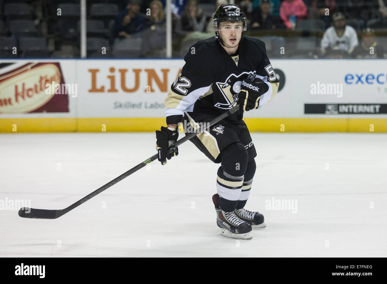 London, Ontario, Canada. September 14, 2014. Harrison Ruopp (52) of the ...