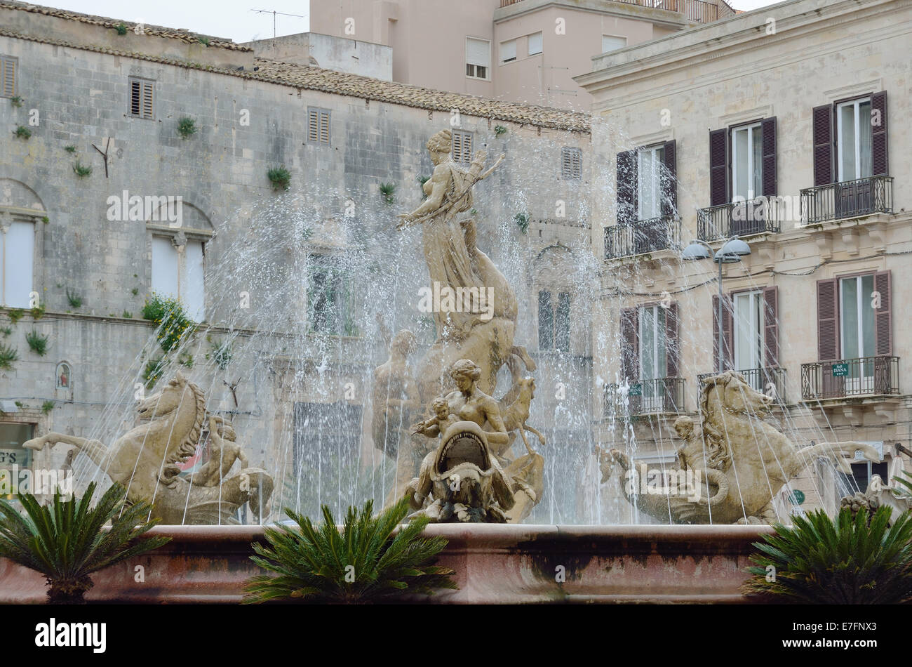 Architectural details of the ancient Syracuse Stock Photo - Alamy