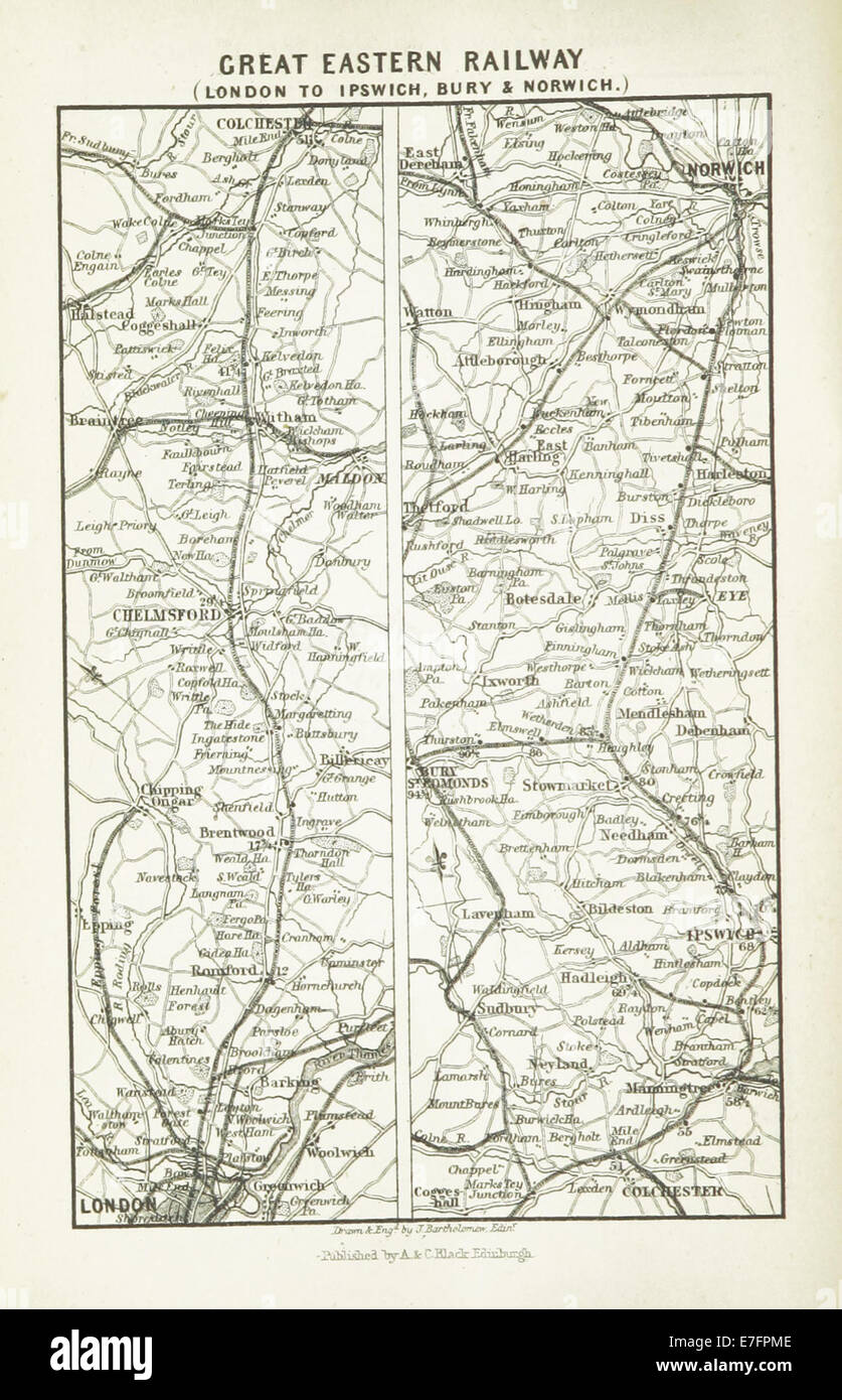 EW(1884) p.678 - Great Eastern Railway - London to Ipswich, Bury and ...