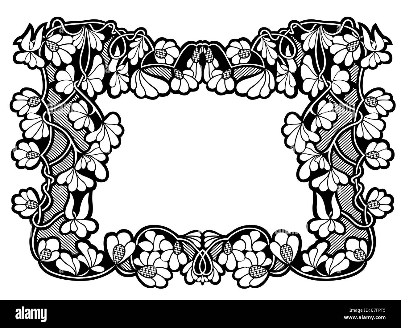 Filigree flower hi-res stock photography and images - Alamy