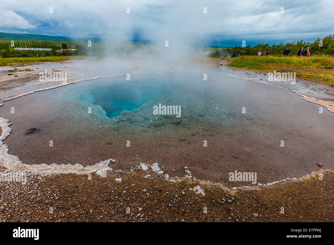 Blesi geysir hi-res stock photography and images - Alamy
