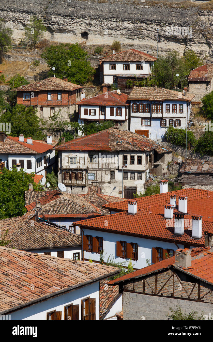 Traditional Ottoman Houses from Safranbolu, Turkey Stock Photo - Alamy