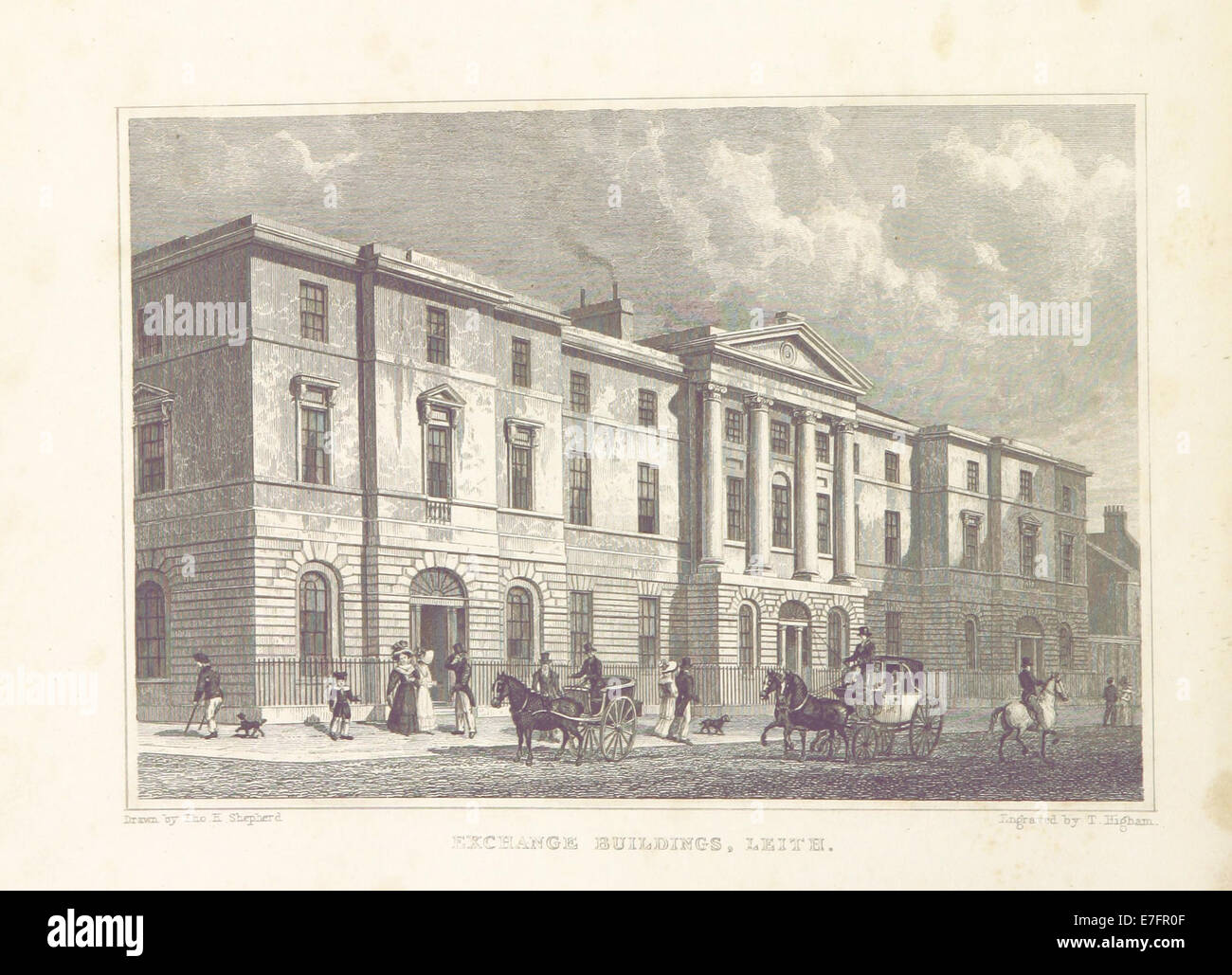 An illustration from page 42 of the MA (1829), showing the Exchange ...