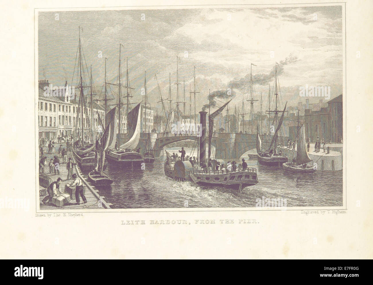 Leith harbour thomas hosmer hi-res stock photography and images - Alamy