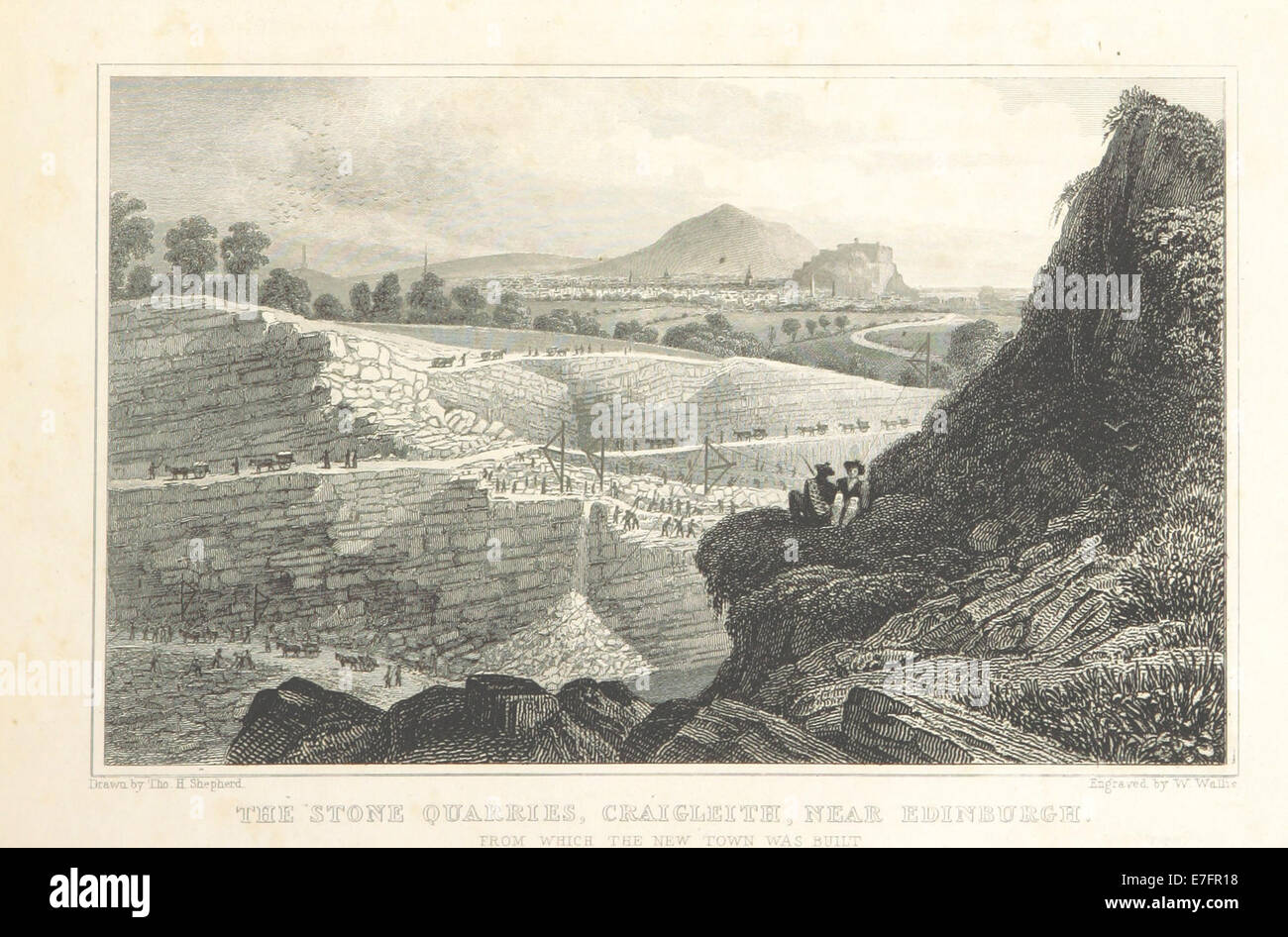An illustration from page 77 of the MA (1829), showing the stone ...