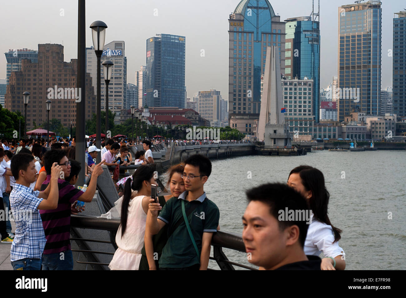 The Bund promenade, Shanghai, China. China Shanghai Tourist Shanghai ...