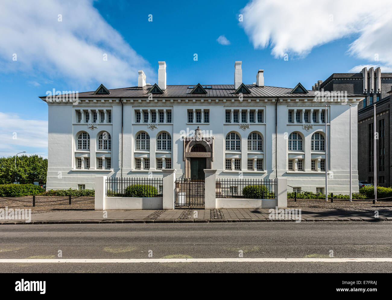Reykjavík / Landsbókasafn (Library Stock Photo - Alamy