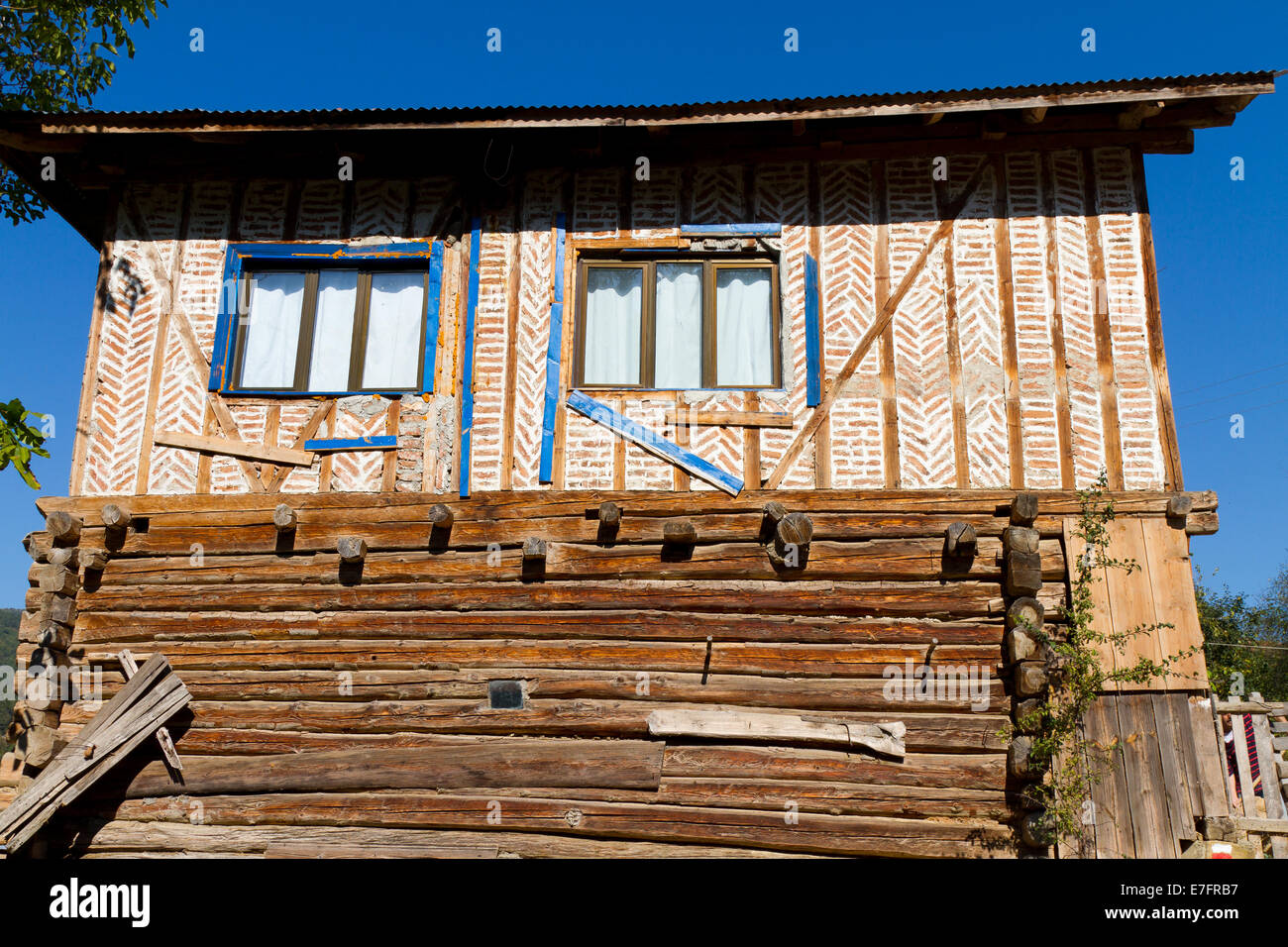 Traditional Turkish Village House Stock Photo - Alamy
