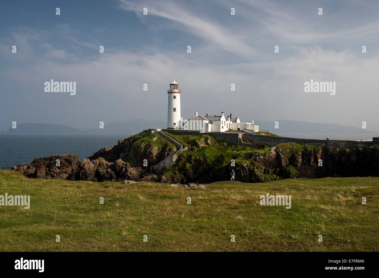 Lighthouse at Fanad, County Donegal, Ireland, Europe Stock Photo - Alamy