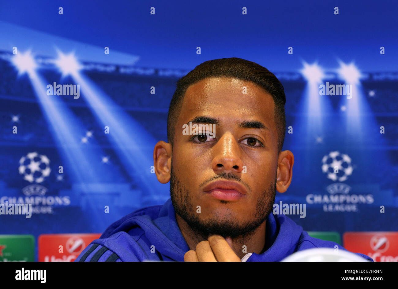 London, UK. 16th September, 2014. Schalke's player Dennis Aogo ...