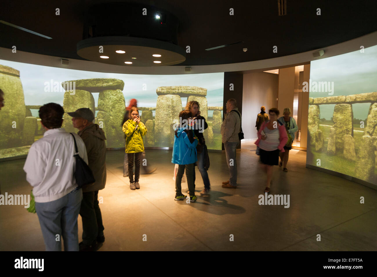 Audio visual display presentation; visitor centre exhibition cinema ...