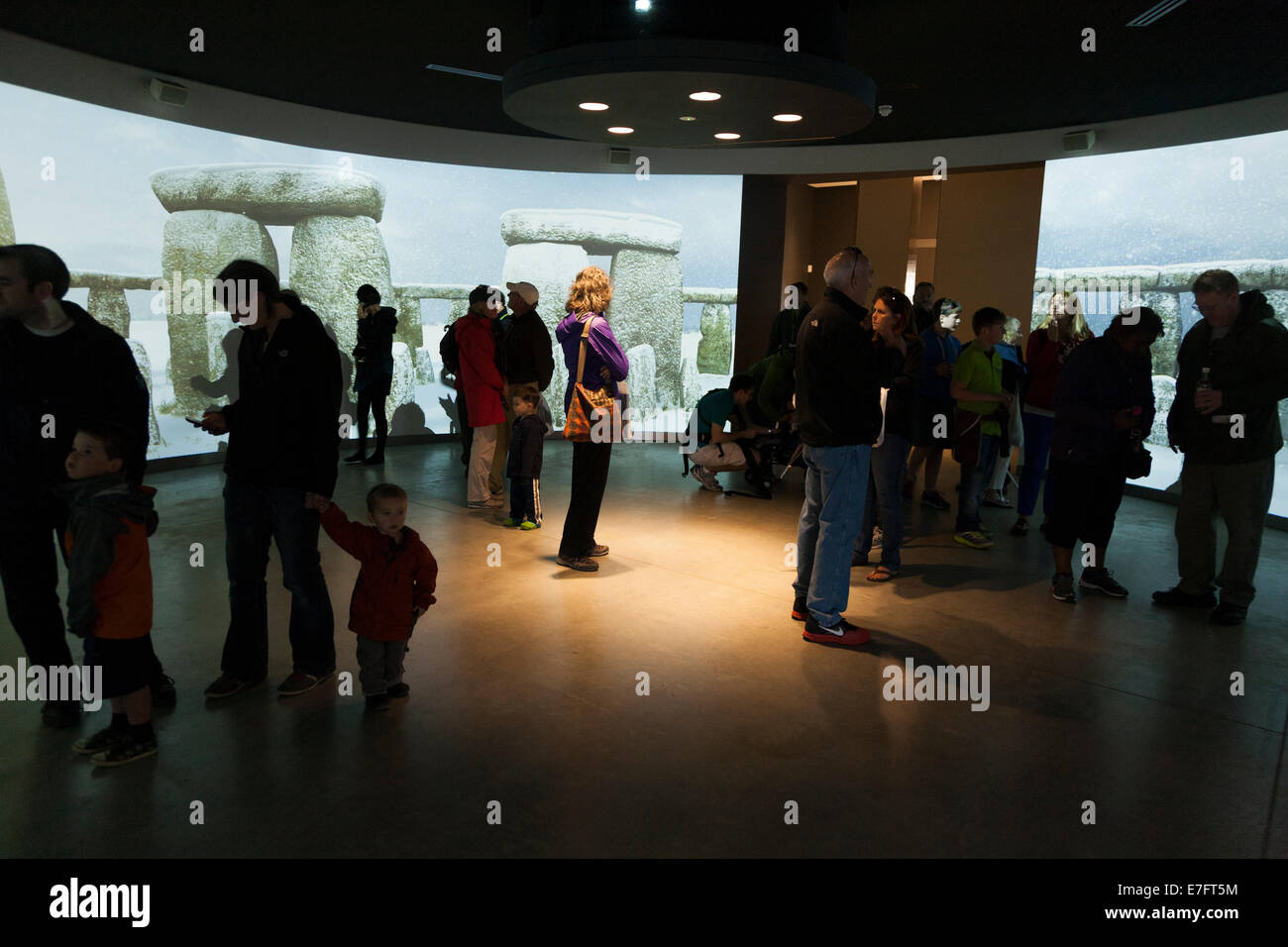 Audio visual display presentation; visitor centre exhibition cinema ...