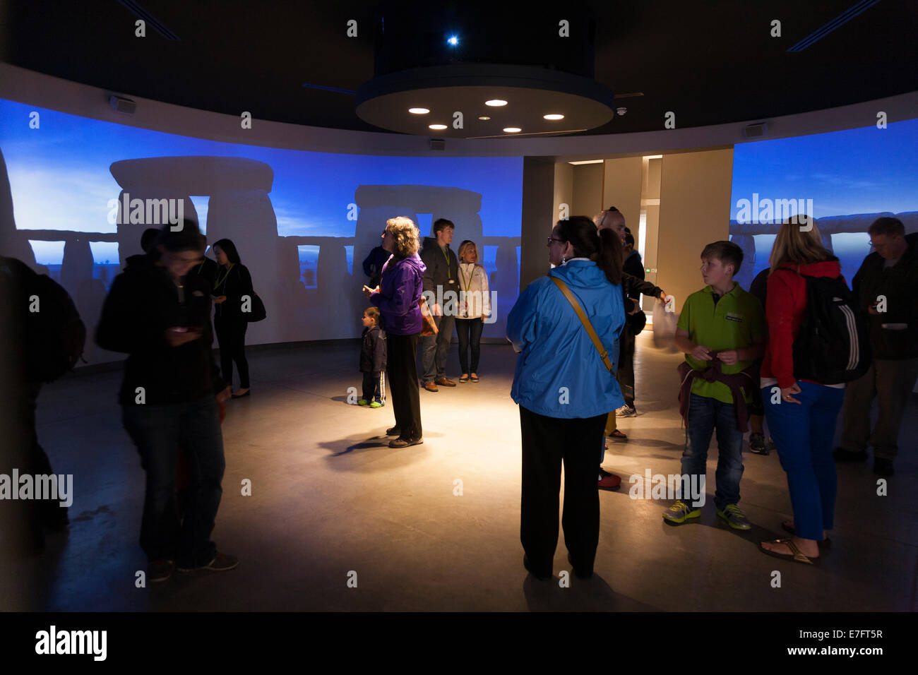 Audio visual display presentation; visitor centre exhibition cinema ...
