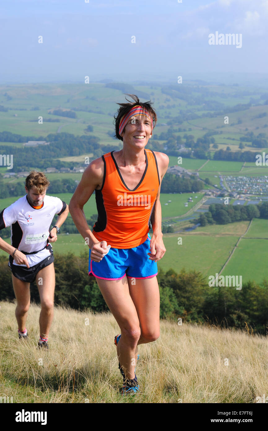 Lady running hi-res stock photography and images - Alamy