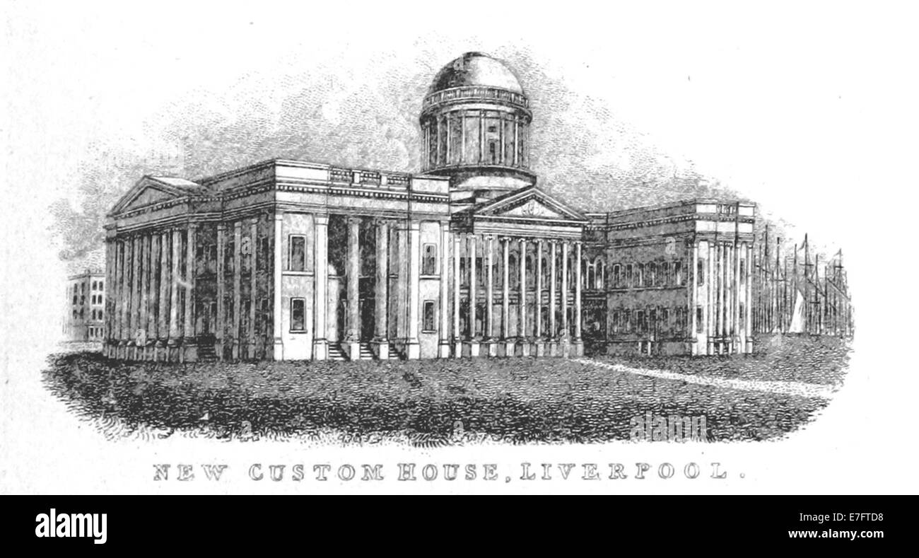 New custom house liverpool hi-res stock photography and images - Alamy