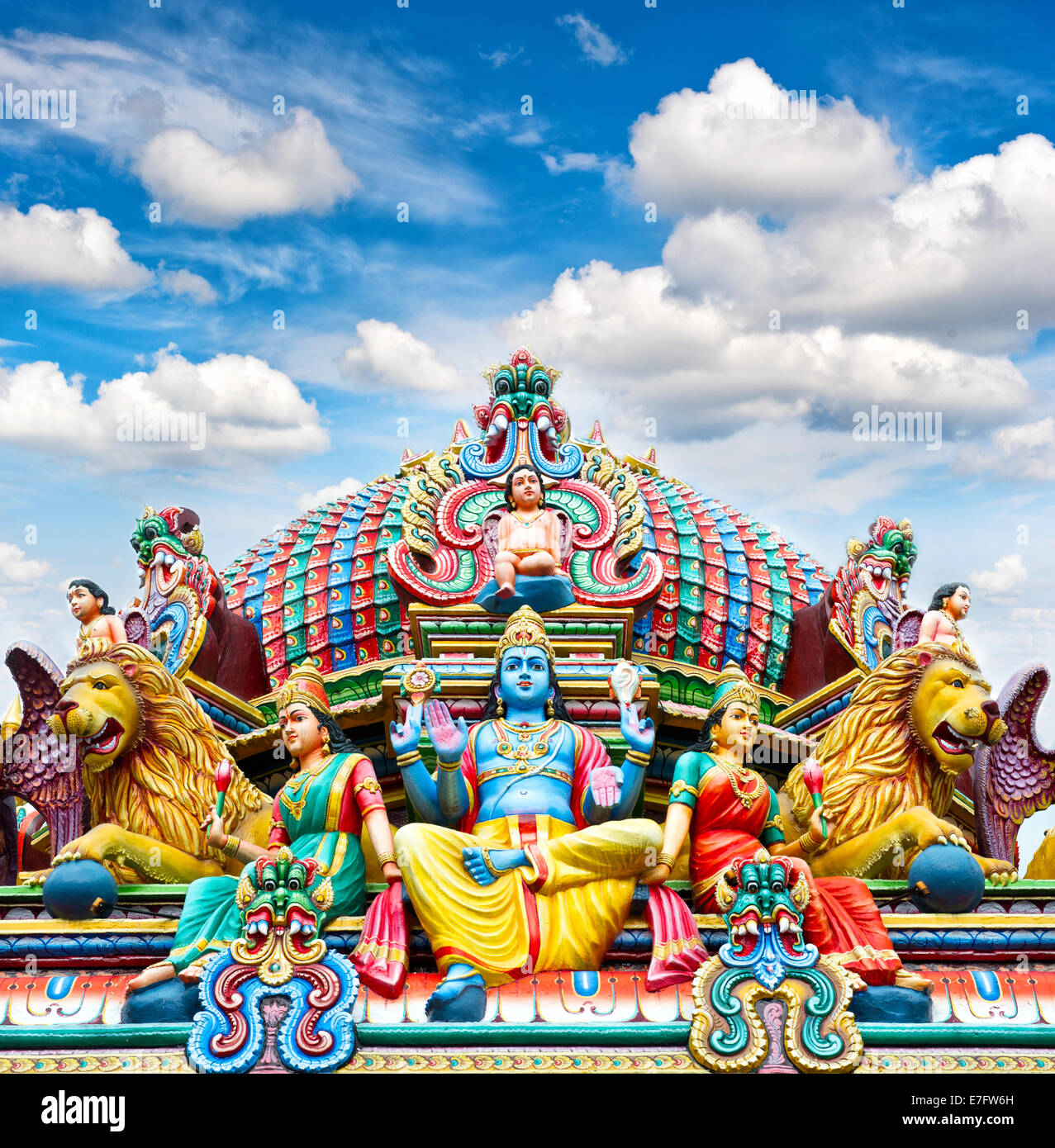 Statue mariamman goddess hi-res stock photography and images - Alamy