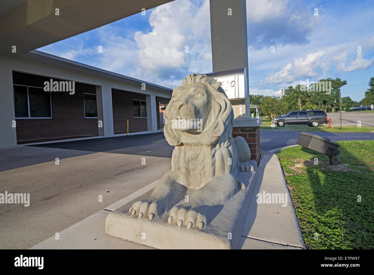 Lion school mascot hi-res stock photography and images - Alamy