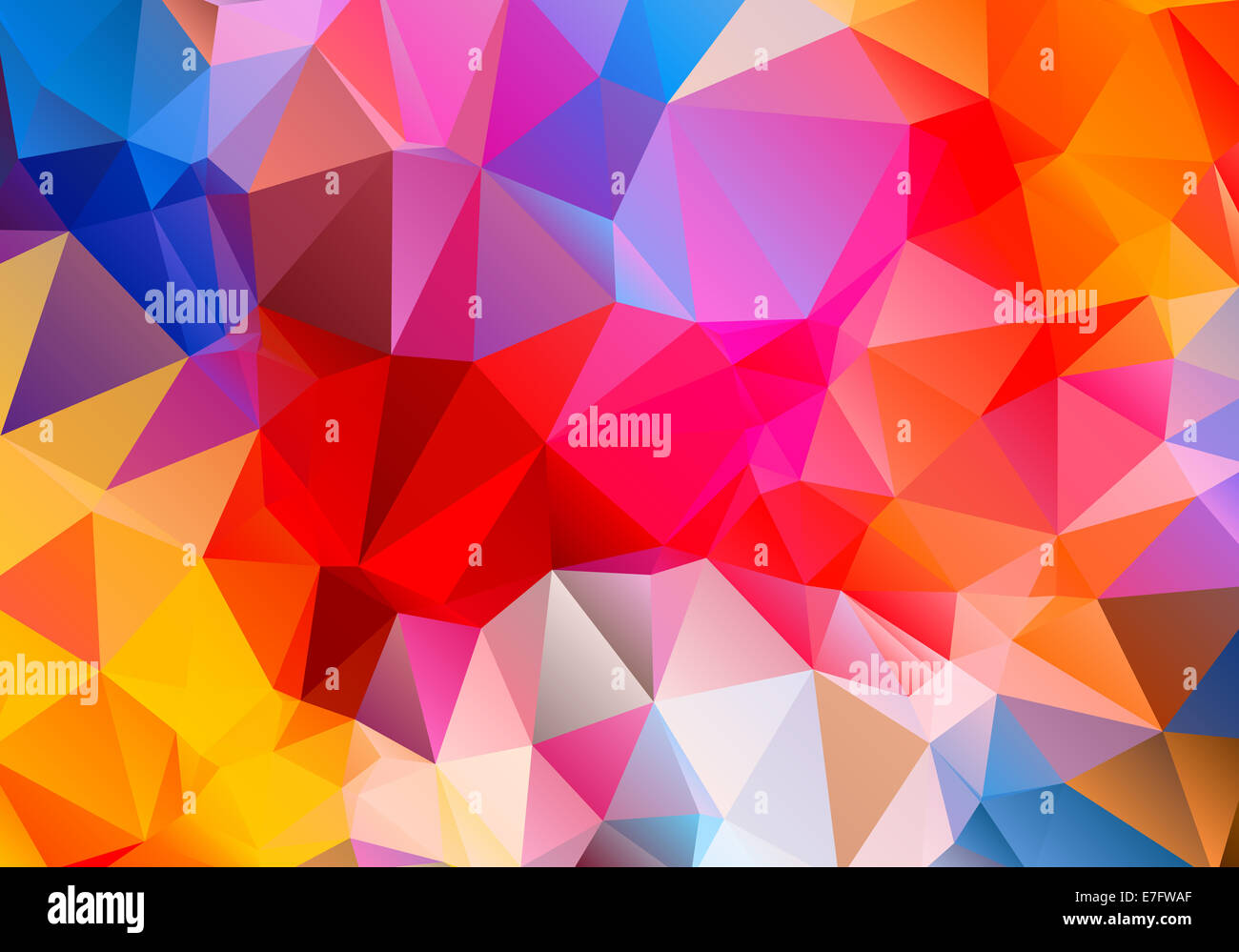 Multicolored background polygon Stock Photo - Alamy