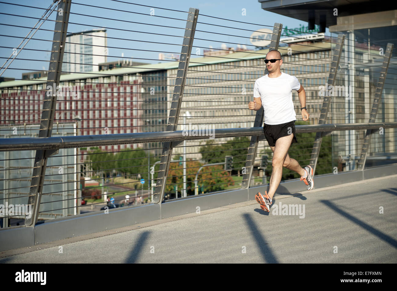 Man running shoe hi-res stock photography and images - Alamy