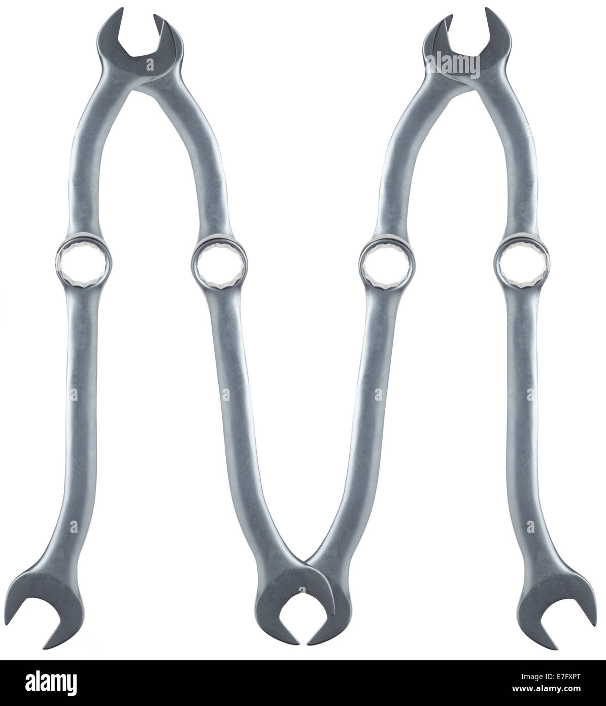 Spanners pattern Cut Out Stock Images & Pictures - Alamy