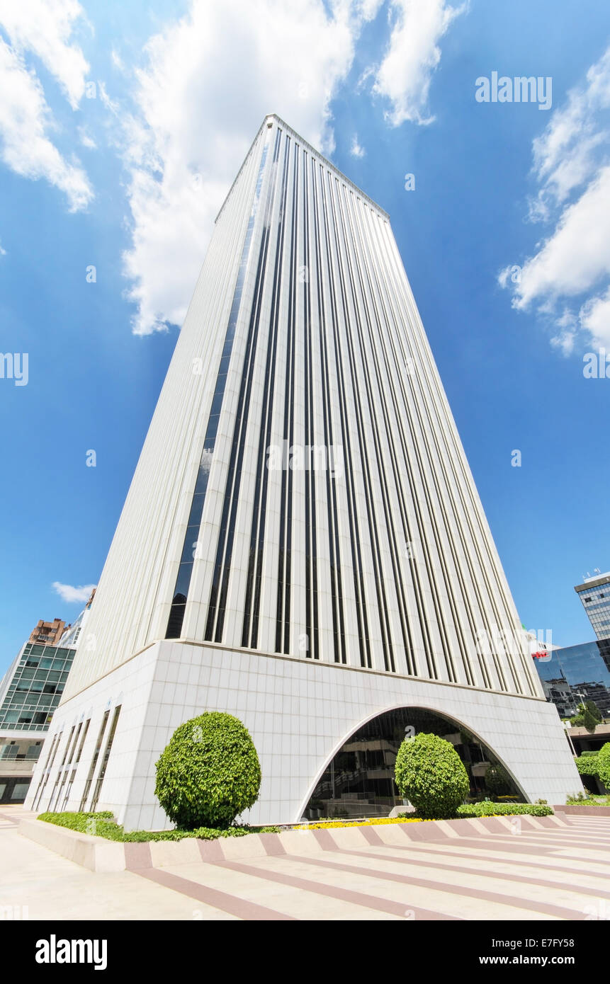 MADRID, SPAIN-4 MAY: Picasso Tower at financial center in Madrid on 4 ...