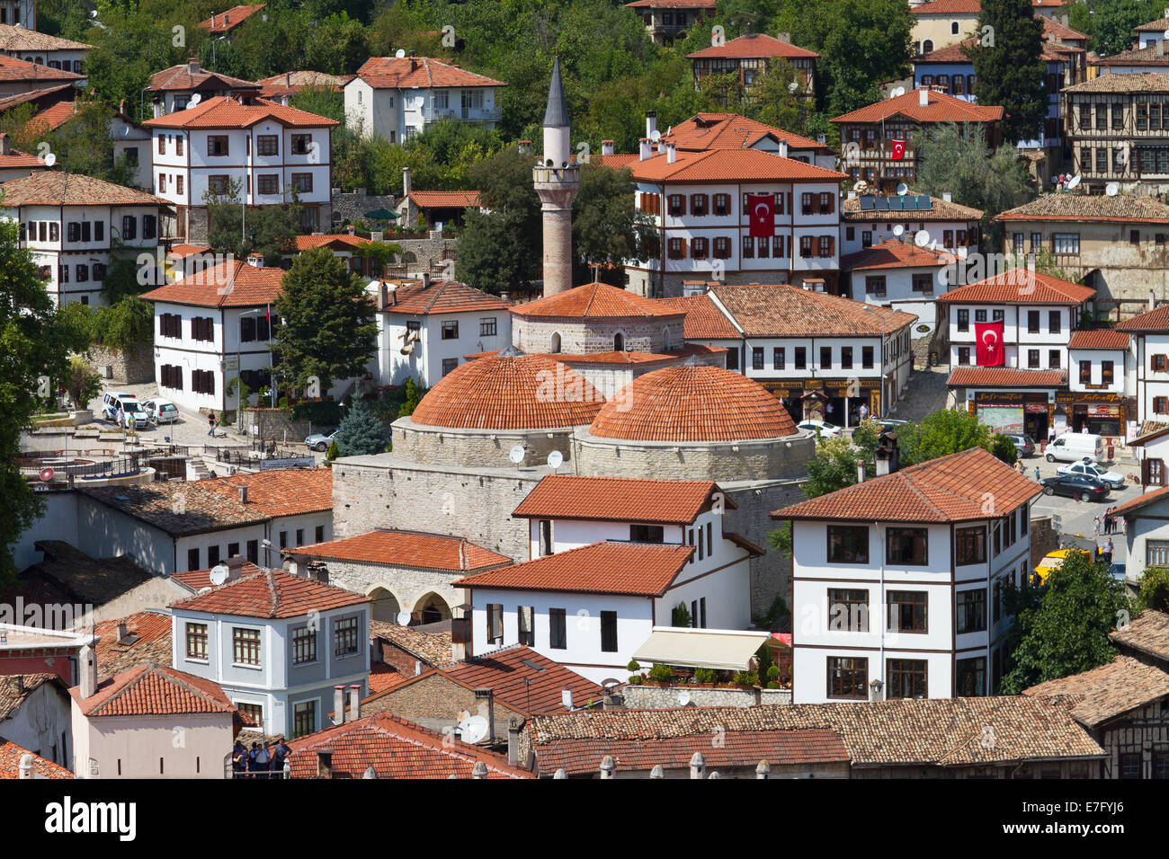 Traditional Ottoman Houses from Safranbolu, Turkey Stock Photo - Alamy