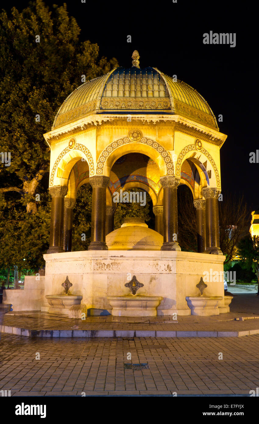 German fountain from sultanahmet square hi-res stock photography and ...