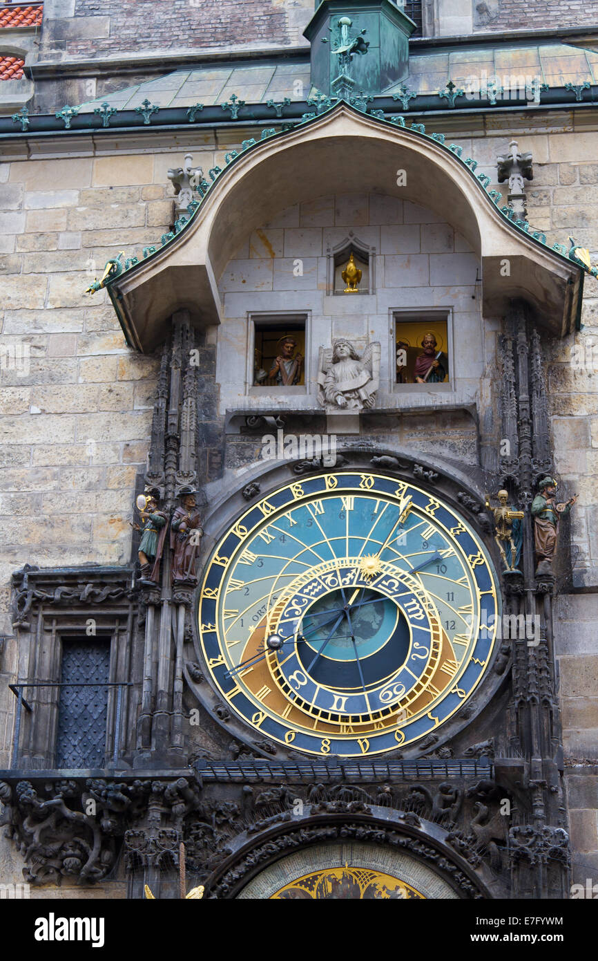 Prague Astronomical Clock Czech Republic Stock Photo - Alamy