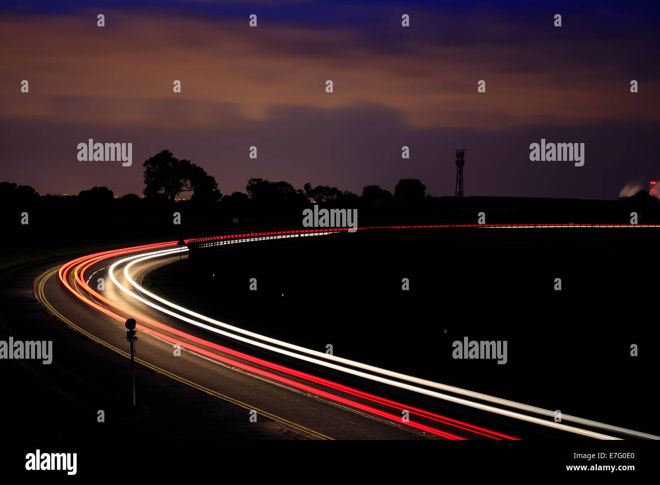 Light night nottingham hi-res stock photography and images - Alamy