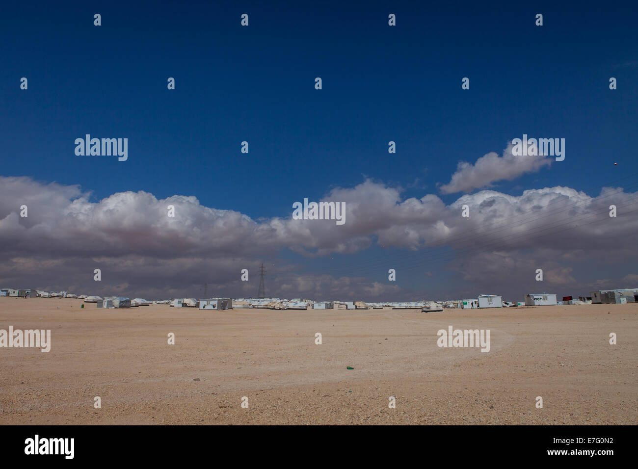 Zaatari refugee camp hi-res stock photography and images - Alamy