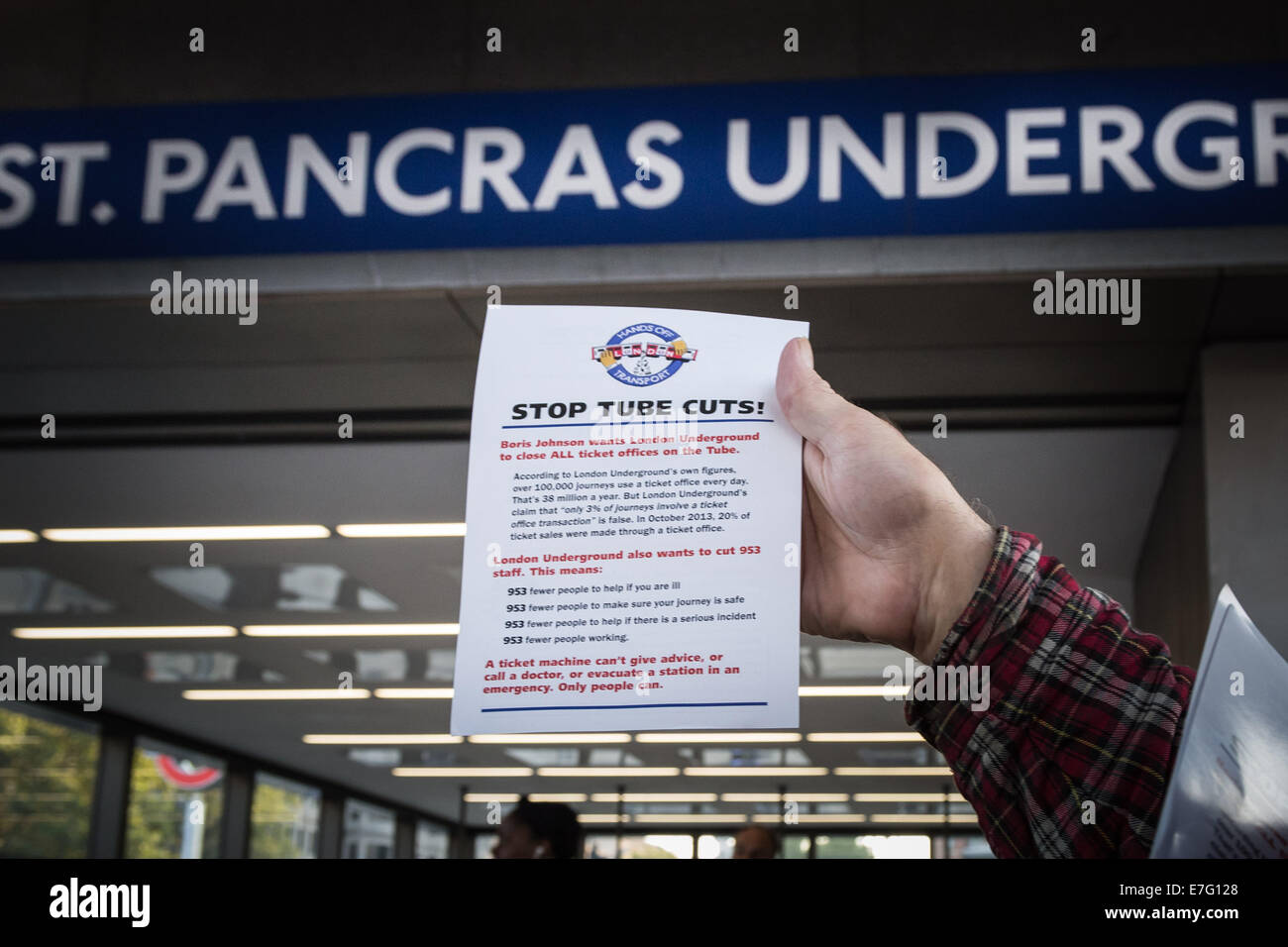 Hands off london transport hi-res stock photography and images - Alamy