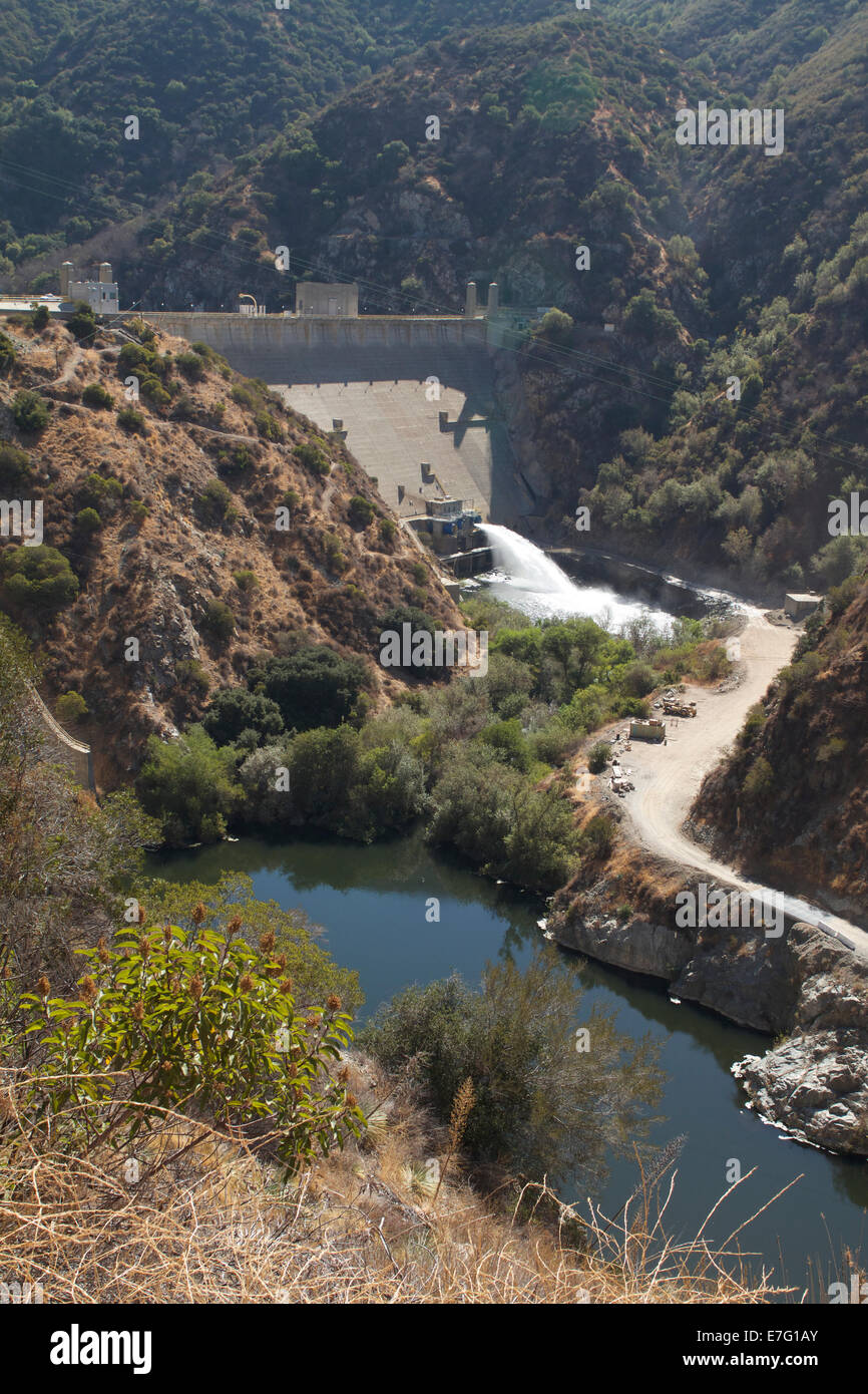 Los Angeles, CA, USA. 16th Sep, 2014. Water from the Morris dam is ...
