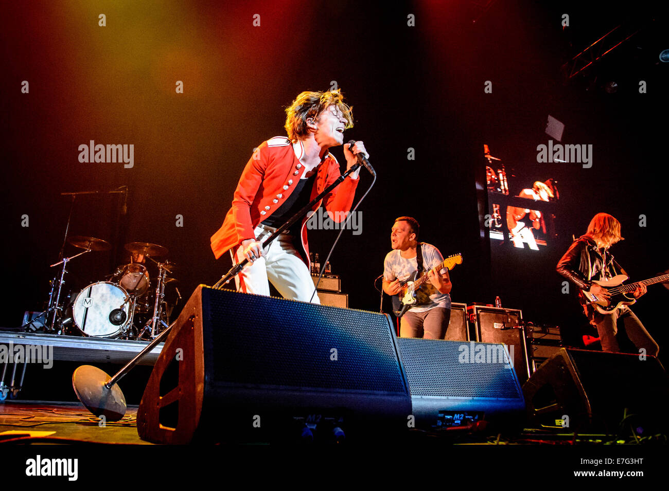 Singer matt shultz of american rock band hi-res stock photography and ...