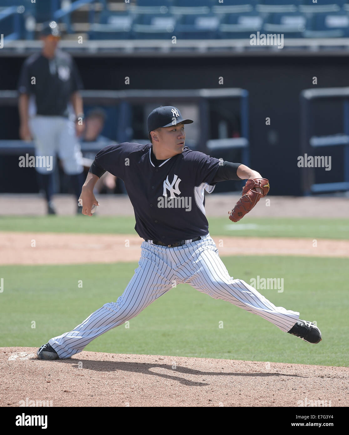 Tampa, Florida, USA. 15th Sep, 2014. Masahiro Tanaka (Yankees) MLB ...