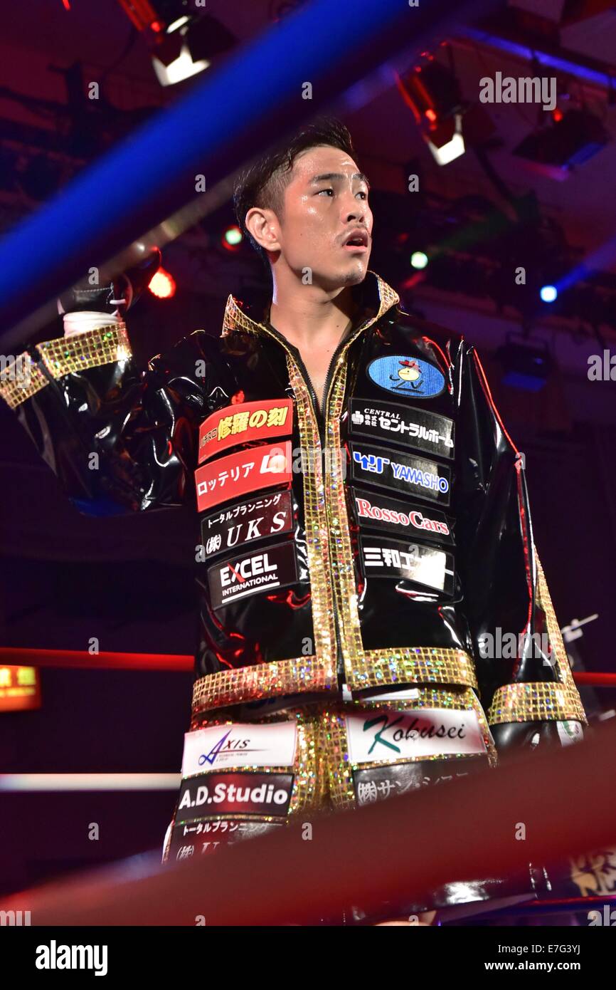 Tokyo, Japan. 16th Sep, 2014. Kazuto Ioka (JPN) Boxing : Kazuto Ioka of ...