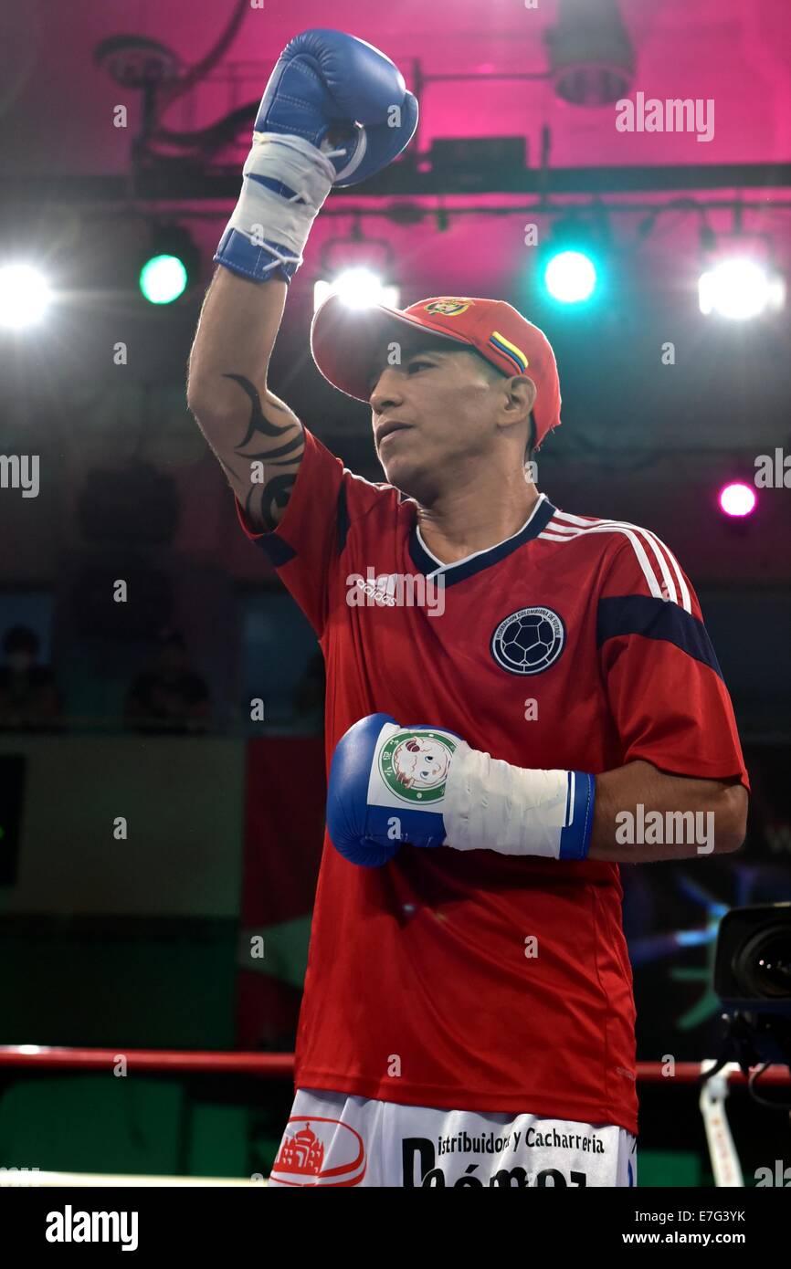 Tokyo, Japan. 16th Sep, 2014. Pablo Carrillo (COL) Boxing : Pablo ...